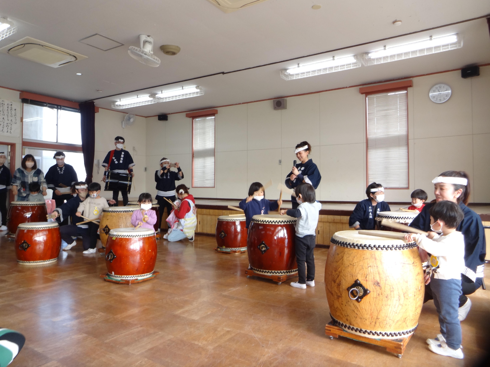 光風台幼稚園｜キリスト教を柱にした教育｜茨城県取手市/本陣太鼓